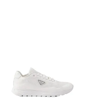 Prada Prax 2.0 Fabric And Mesh Sneakers