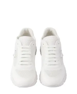 Prada Prax 2.0 Fabric And Mesh Sneakers