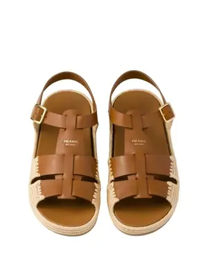 Prada Leather Sandals