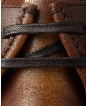 Prada Leather Lace-up Shoes