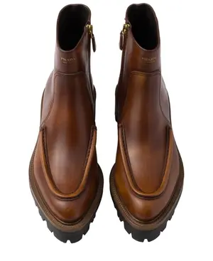 Prada Leather Booties