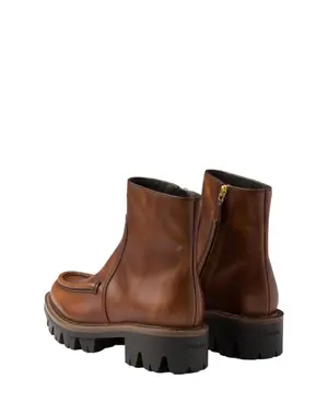 Prada Leather Booties