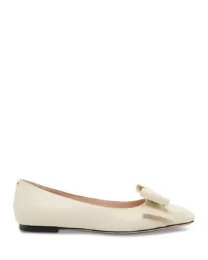 Valentino Garavani Bow Detailing Ballerina Flats - Ivory