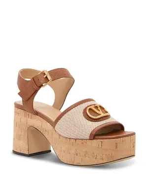 Valentino Garavani Vlogo Platform Sandals