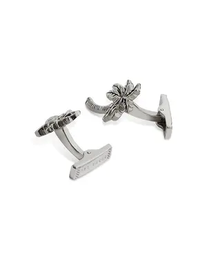Ted Baker London Palmiie Palm Tree Cufflinks & Lapel Pin