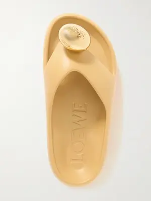 Loewe Bubble Logo Rubber Slides