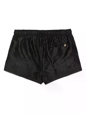 Versace Barroco-jacquard Swim Shorts