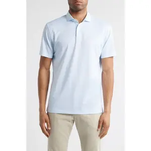 Johnnie-o Teo Microprint Prep-formance Golf Polo - Maliblu