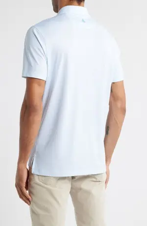 Johnnie-o Teo Microprint Prep-formance Golf Polo - Maliblu