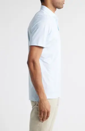 Johnnie-o Teo Microprint Prep-formance Golf Polo - Maliblu