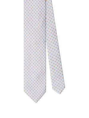 Robert Talbott Geo Spot Neck Tie - Light Blue