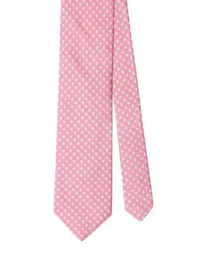 Robert Talbott Robert Talbot Micro Neat Geo Spot Necktie Pink