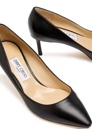 JIMMY CHOO Romy 60 Leather Pumps