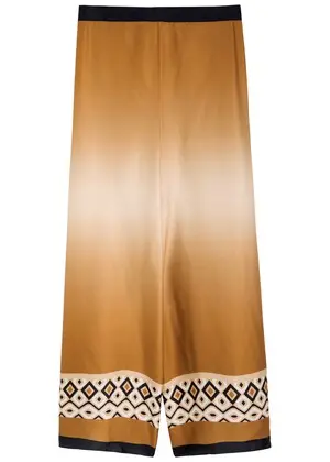 Max Mara Sfere Printed Trousers - Multicoloured 1