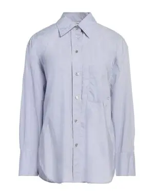 Vince Oversized Poplin Shirt - Light Blue