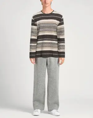 TOD'S Striped Cotton-linen Sweater