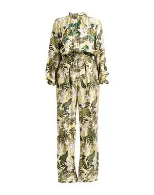 CONNOR & BLAKE Floral Print Jumpsuit - Yellow