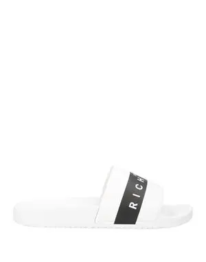 John Richmond Rubber Pool Slides - White