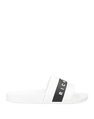 John Richmond Rubber Pool Slides - White