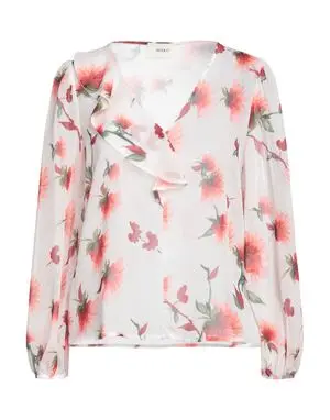 VICOLO Floral-print Chiffon Top