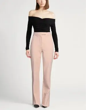 Max Mara Flared High-waisted Pants - Pink