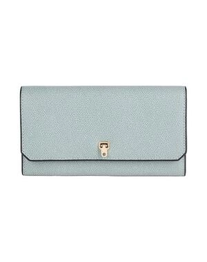 VALEXTRA Wallet Calfskin - Blue