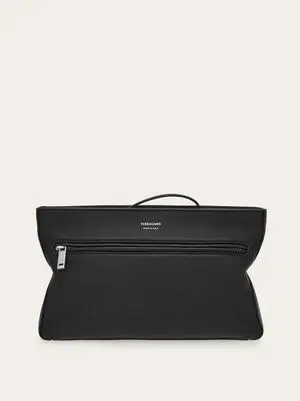 FERRAGAMO Star-shaped Pouch - Black