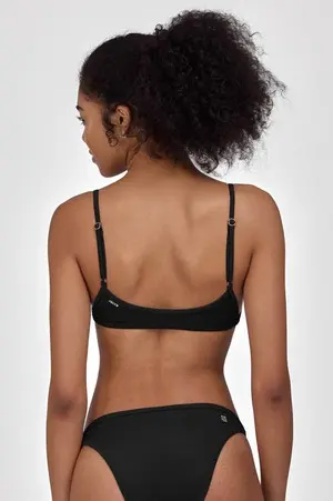 JOLYN Lori Bikini Top - Black