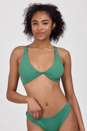 JOLYN JOLYN Beverly Bikini Top Kale