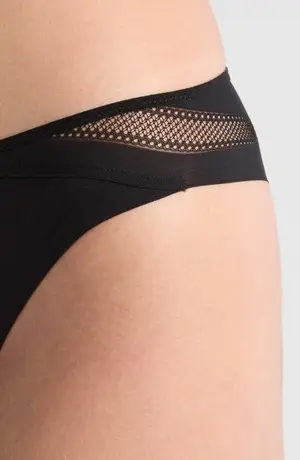 Chantelle Easy Bliss Tanga Thong - Black