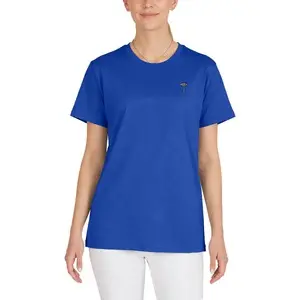 DALIX Relaxed Jersey Tee Royal Blue