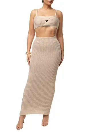 JLUXLABEL Sunny Crop Top And Skirt