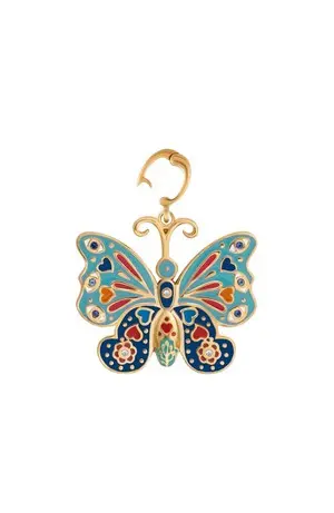 KARMA AND LUCK Butterfly Charm Necklace