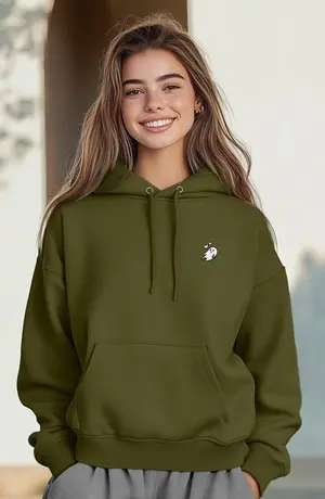 DALIX Heartly Ghost Midweight All Day Hoodie