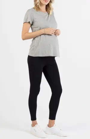 ANGEL MATERNITY Monique Nursing Top - Grey