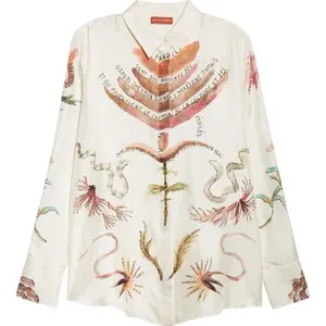 Altuzarra Chika Printed Silk Shirt