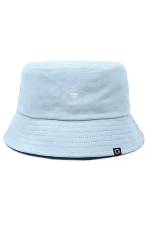 DALIX Heart Bucket Hat - Forever Blue