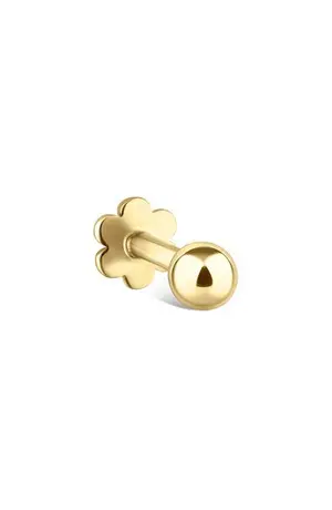 MARIA TASH Ball Threaded Stud Earring - Yellow Gold