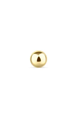 MARIA TASH Ball Threaded Stud Earring - Yellow Gold