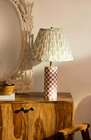 MELA ARTISANS Meadow Pleated Lamp Shade