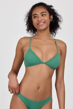 JOLYN JOLYN Lily Bikini Top Kale