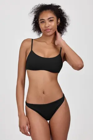 JOLYN Melissa Bikini Bottom - Black