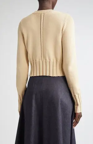 Altuzarra Livvy Crop Sweater