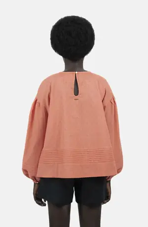 1PEOPLE-US Strasbourg Blouse - Peach
