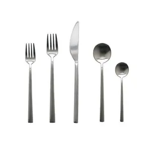 MEPRA Movida Ice Flatware Set5 Pieces - Ice Silver