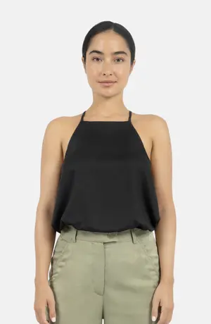 1PEOPLE-US Vancouver Slip Top - Black