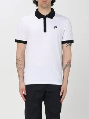 Karl Lagerfeld Color Blocked Polos For Men