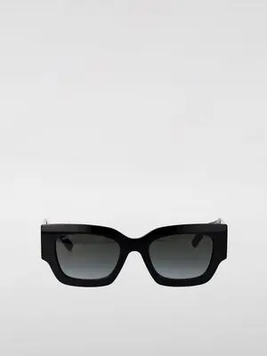 JIMMY CHOO Rectangular Frame Sunglasses With Gold Tone Detail