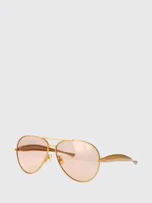 Bottega Veneta Aviator Sunglasses - Yellow Gold