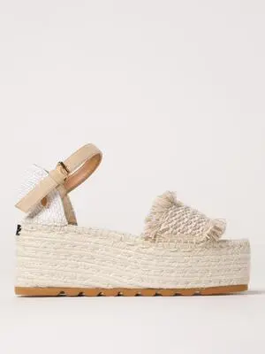 Stella McCartney Platform Espadrille Sandals - Dust